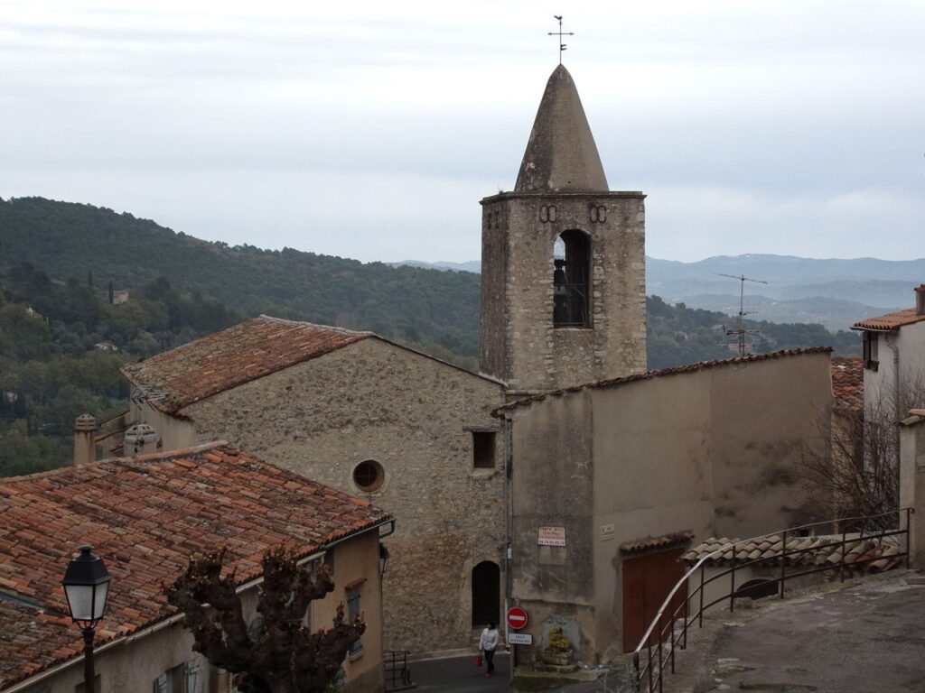 Tourrettes, a hilltop village in the Pays de Fayence area